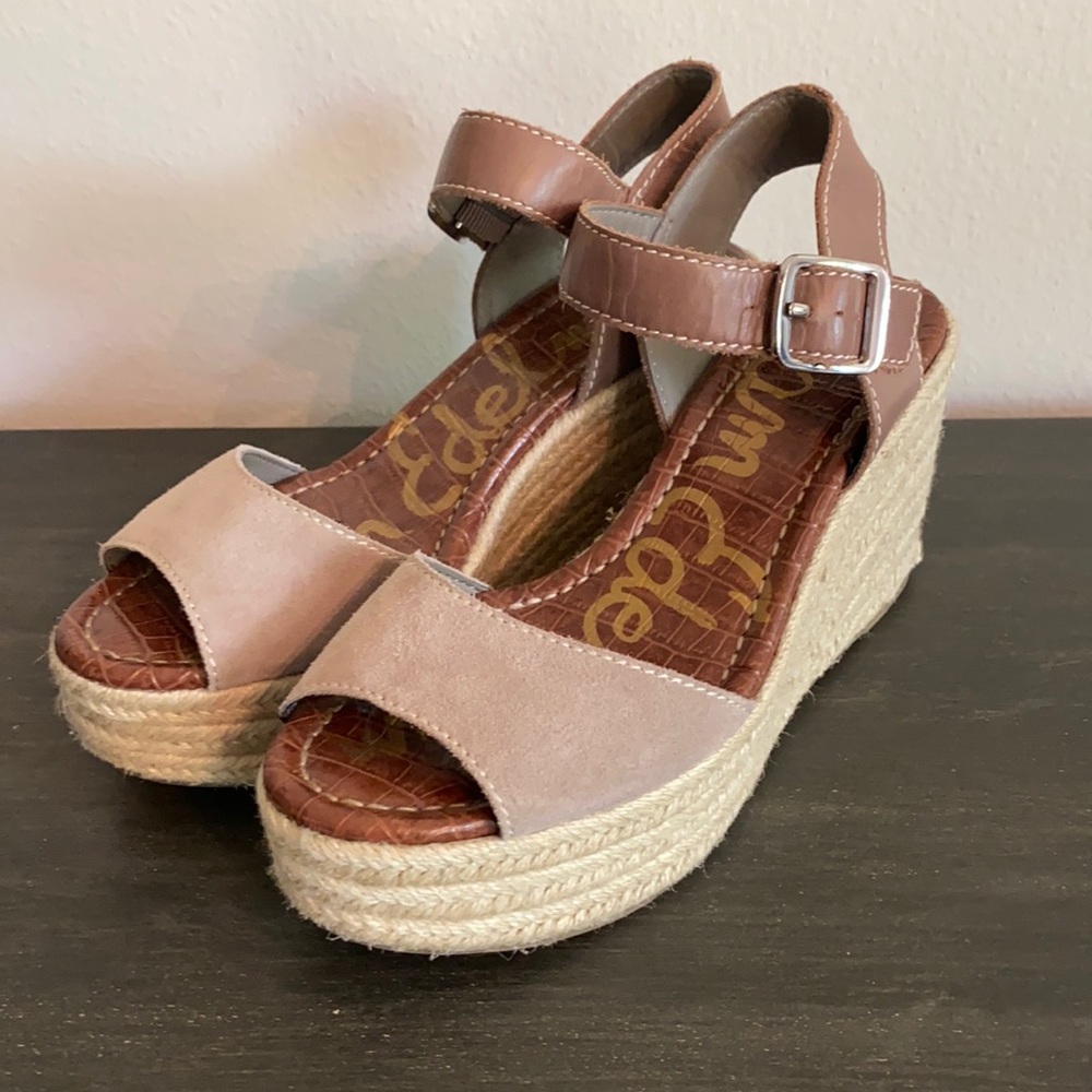 Sam Edelman Espadrille Wedge Sandals! - Gem